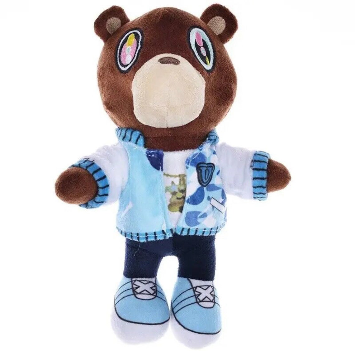 26CM Kanye West Teddy Bear Plush Yeezy Graduation Bear Stuffed Soft Toy ...