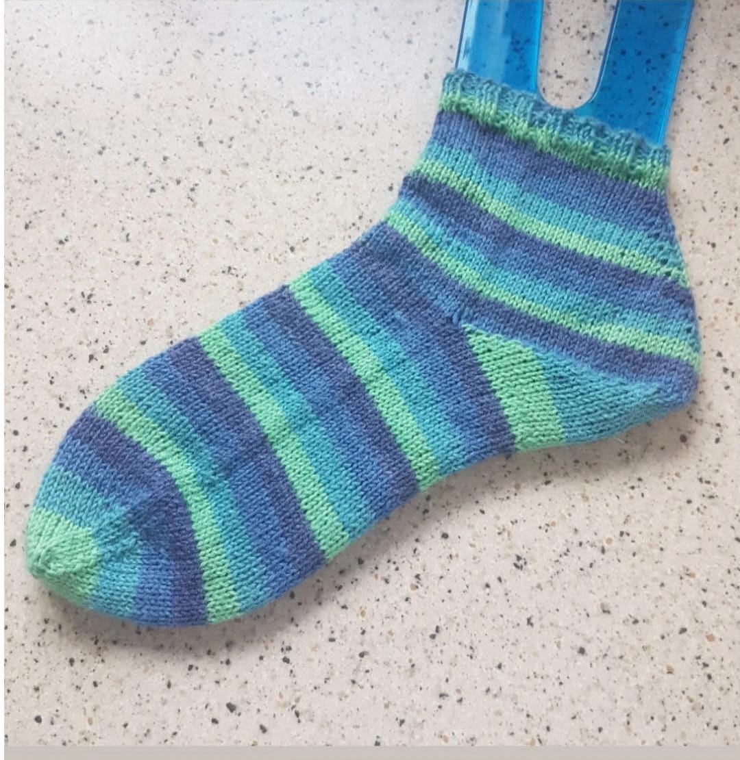 Knitting Pattern Ankle Socks PDF - Simple Knit Pattern - Etsy