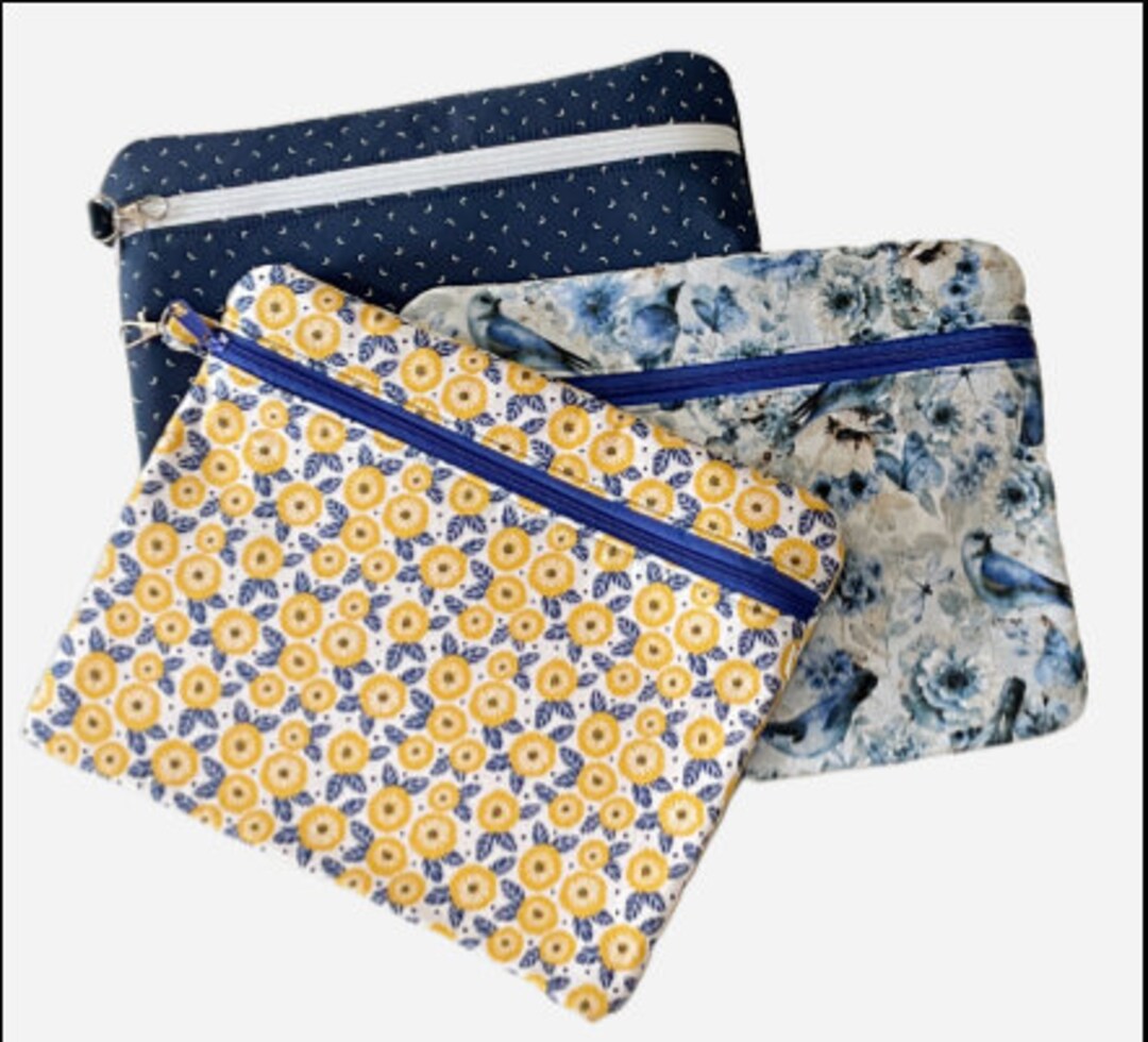Large Zippered Pouch for Holding Projects, Laptops, School Supplies and ...