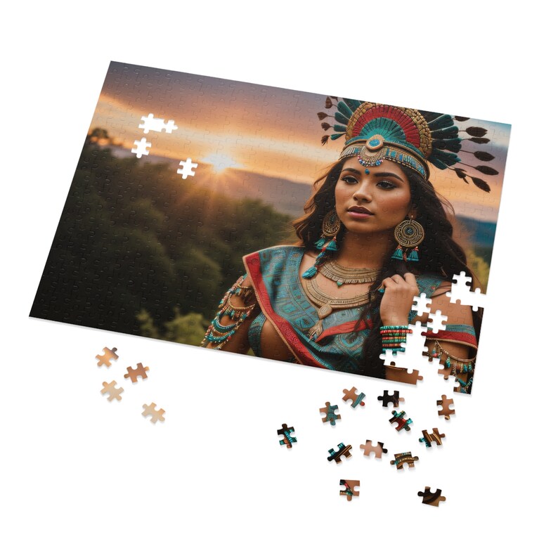 Xochiquetzal Goddess Jigsaw Puzzle: 500 & 1000 Pieces Unleash the Power ...