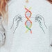 Knitting DNA Shirt. Dna Clothes. Genetics Gift. Molecular Shirt. DNA ...