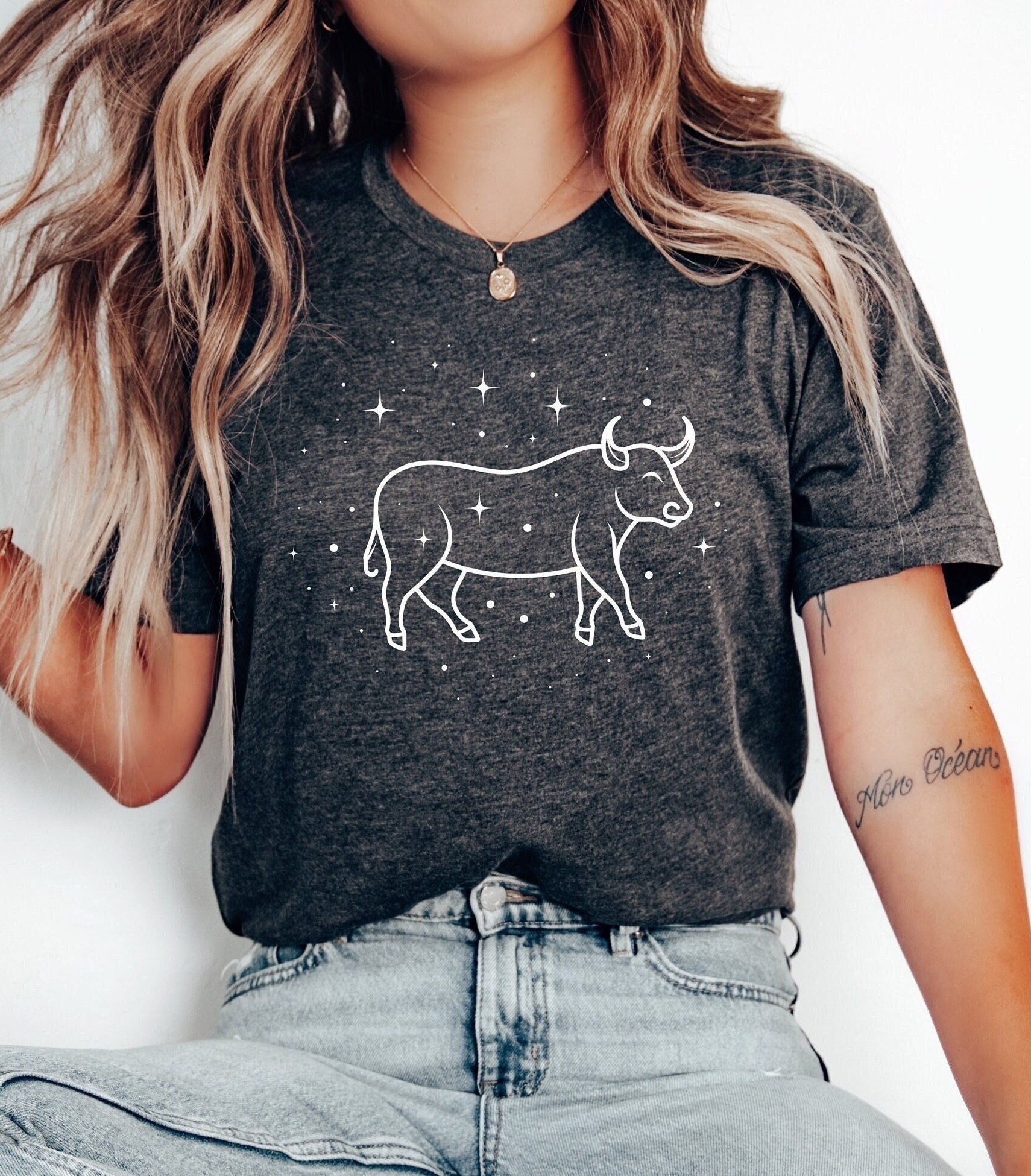 Taurus Bull Shirt. Bull Constellation. Taurus Constellation. Taurus ...