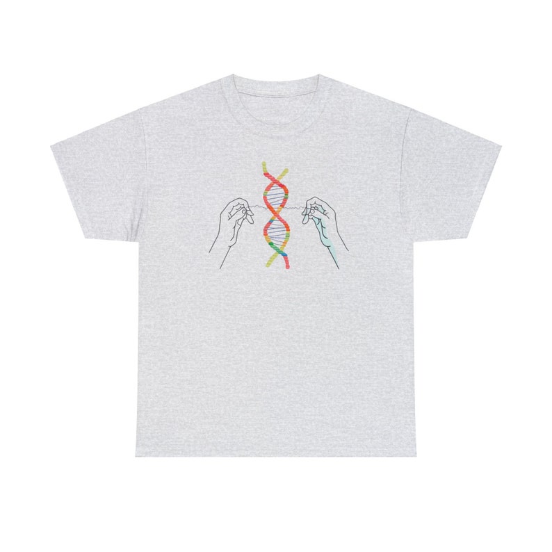 Knitting DNA Shirt. Dna Clothes. Genetics Gift. Molecular Shirt. DNA ...