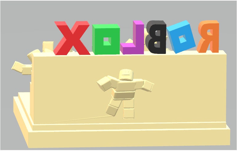Roblox 3D Print File STL - Etsy UK