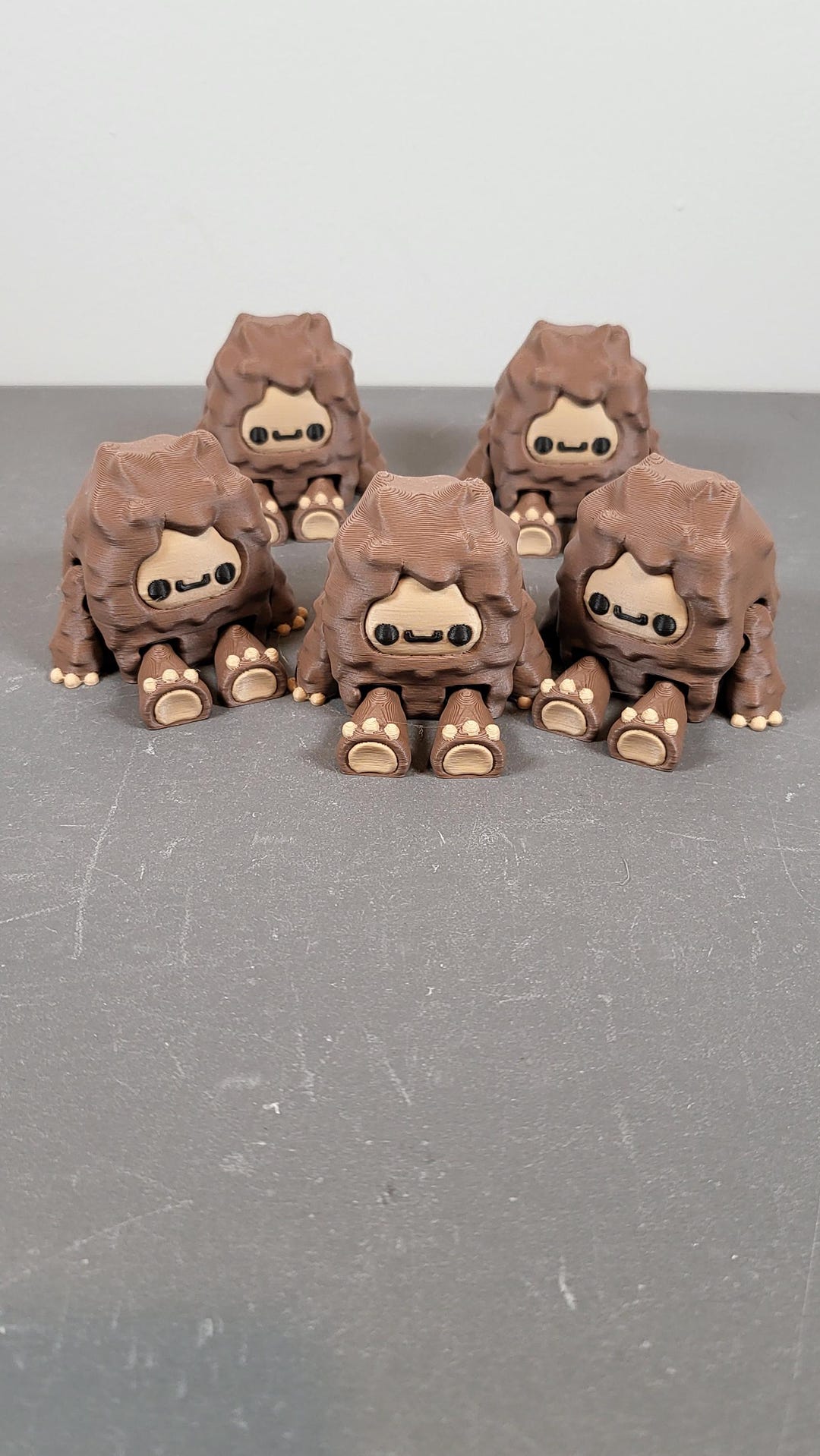 Yeti Bigfoot 3D Printed Articulated Fidget Toy Sensory Toy Gift Idea - Etsy