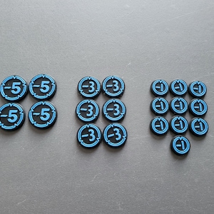Damage Tokens X20| Lorcana TCG Counters| Disney| 3D Printed - Etsy