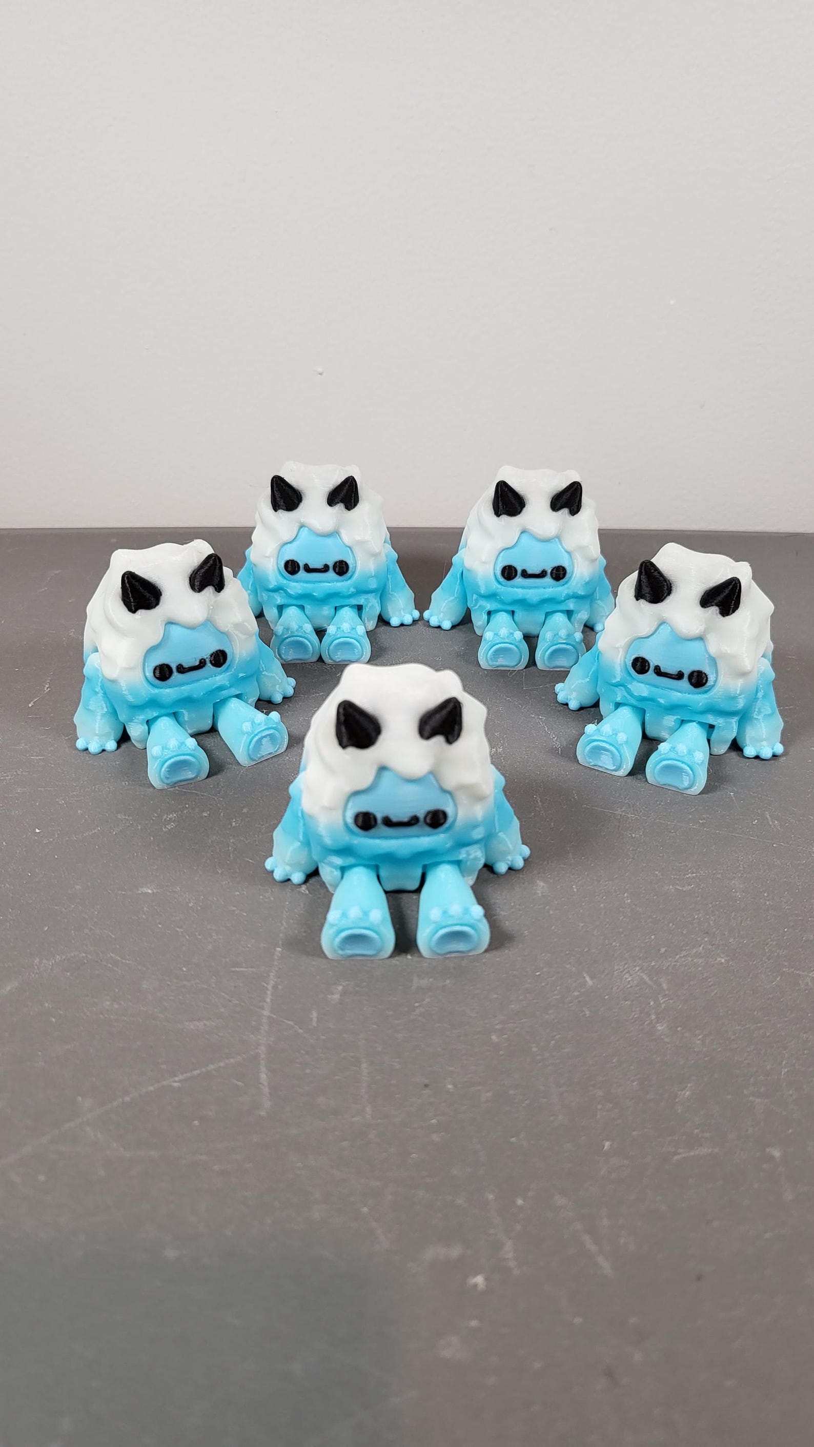 Yeti With Optional Shelf | Bigfoot | 3D Printed | Articulated | Fidget ...
