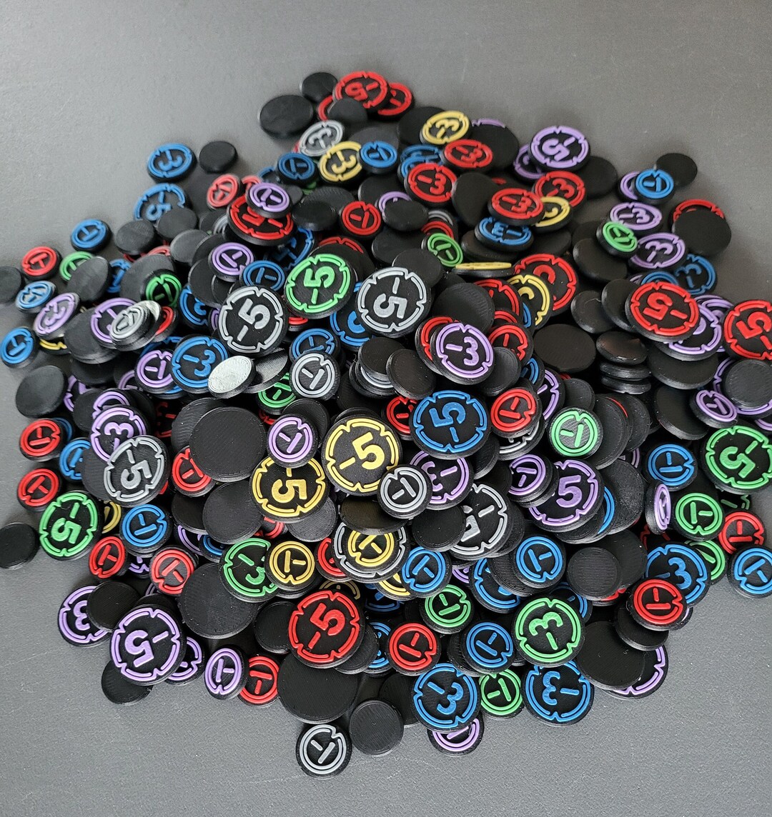 Damage Tokens X20| Lorcana TCG Counters| Disney| 3D Printed - Etsy