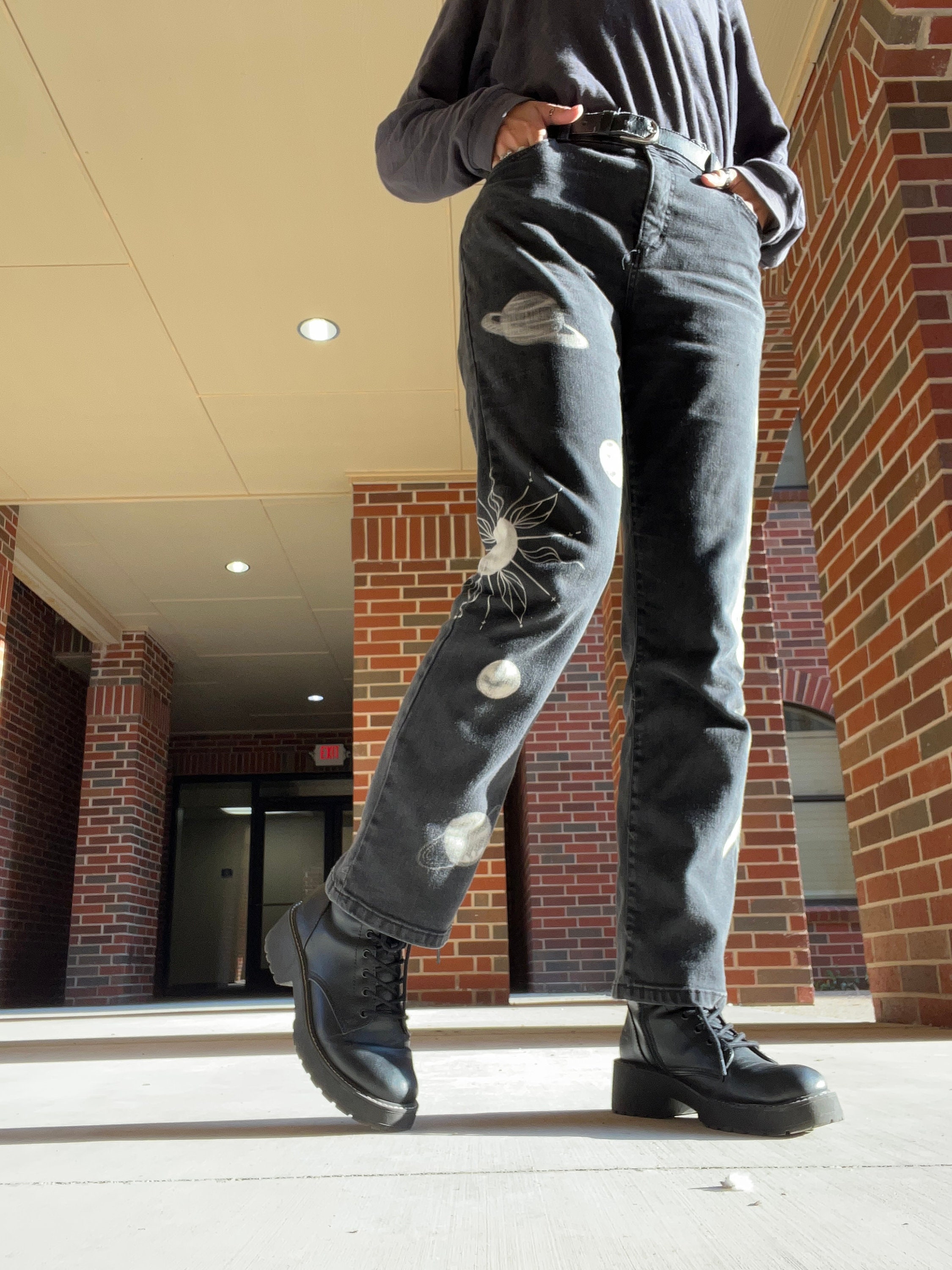 Custom Bleach Painted Pants - Etsy