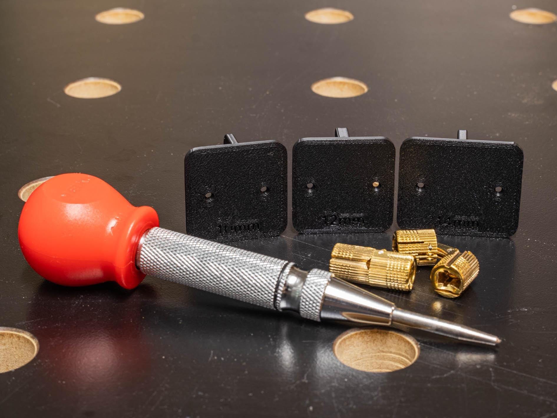 Hidden Barrel Hinge Installation Jig - *for Rockler & SOSS Hinges ...