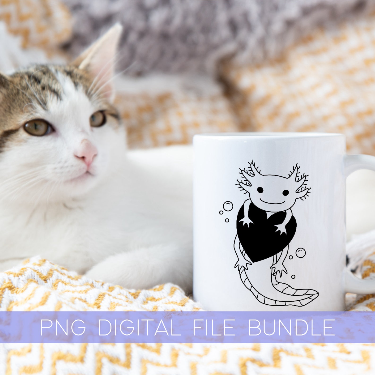 Axolotl PNG Files, Cute Animal Png Files, Axolotl Clipart Bundle, Cute ...