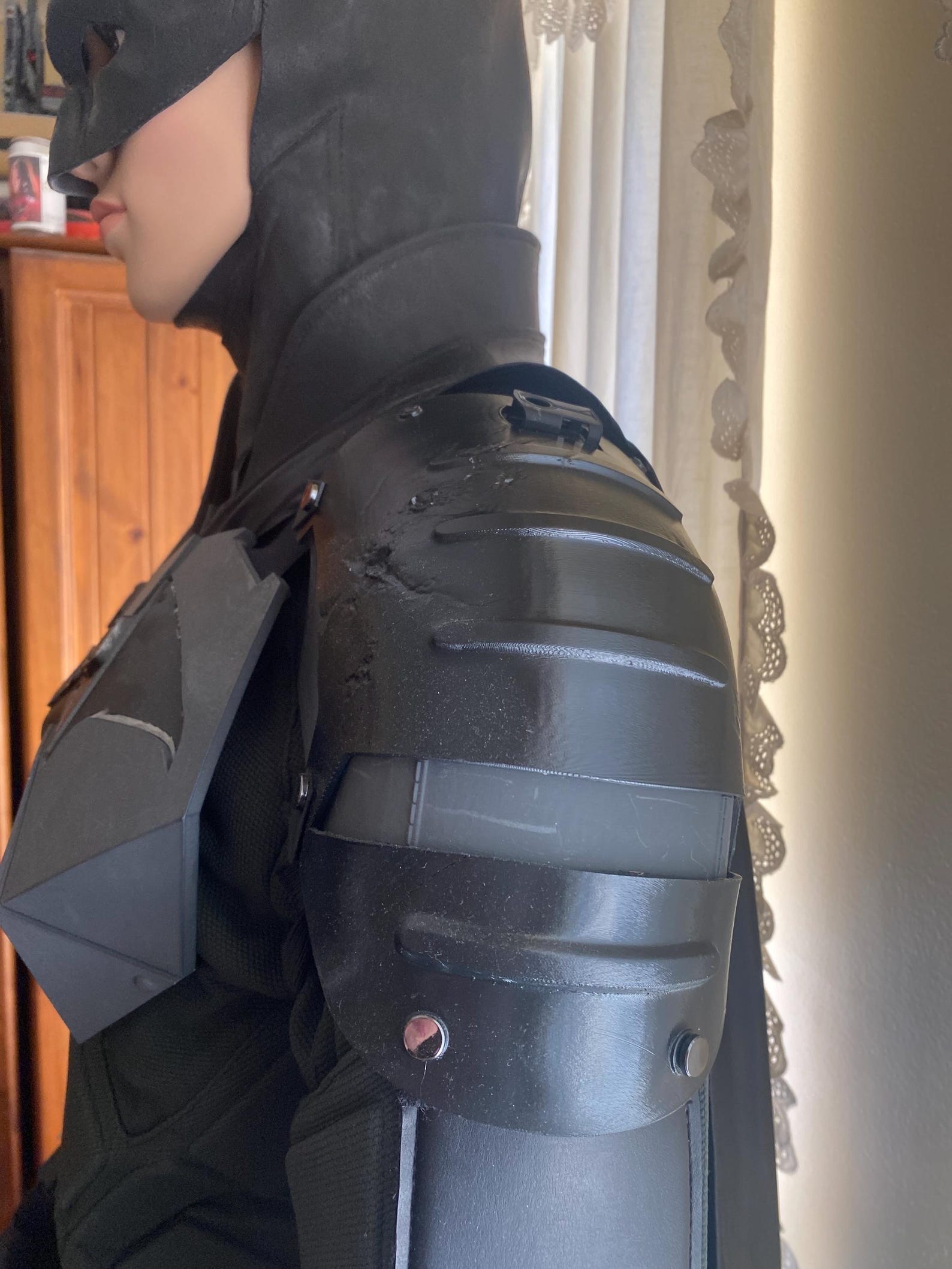 The Batman Shoulder Armour 2022 Pattison Batman Armour Cosplay - Etsy