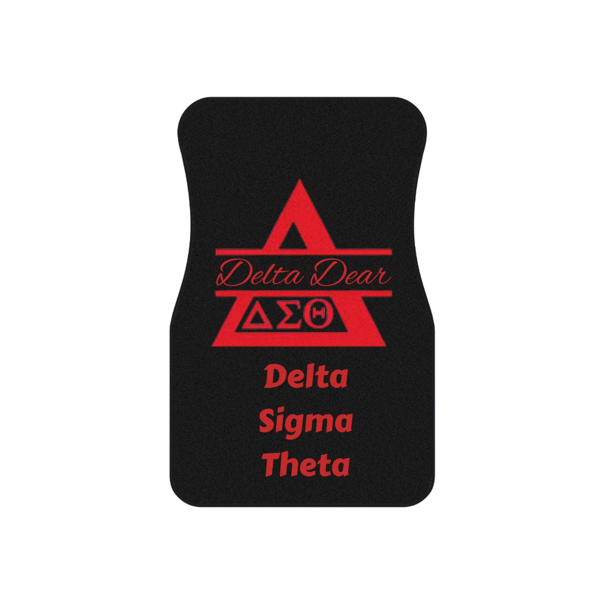 Delta Sigma Theta Delta Dear Customized Car Mats, Delta Sigma Theta ...