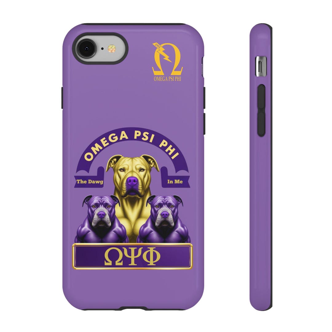 Omega Psi Phi Purple/gold Phone Case L Father's Day Gift L Omega ...