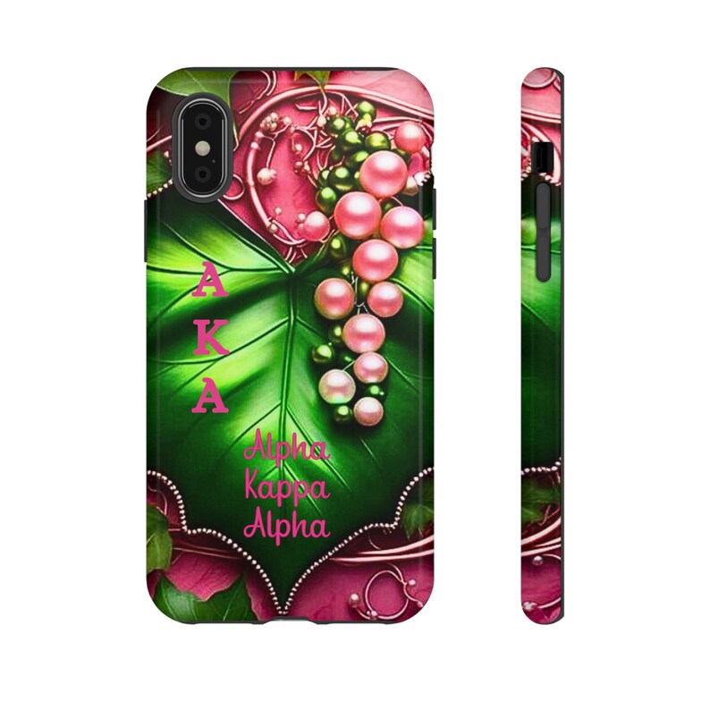 Alpha Kappa Alpha Phone Case, AKA Sorority Gift, iPhone & Samsung ...