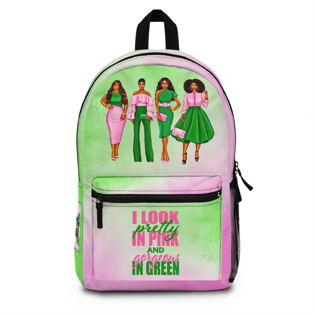 Alpha Kappa Alpha Backpack, AKA Sorority Gift, College Student - Etsy