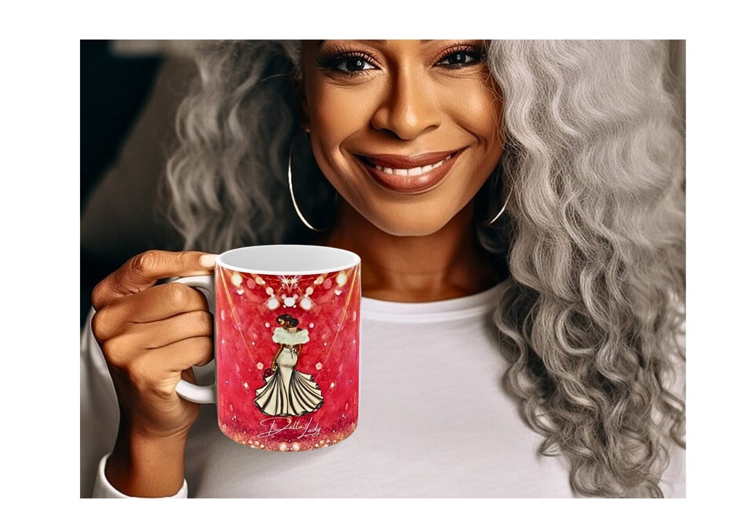 Valentine's Gift Delta Sigma Theta Sorority Coffee Mug, Delta Soror Mug ...