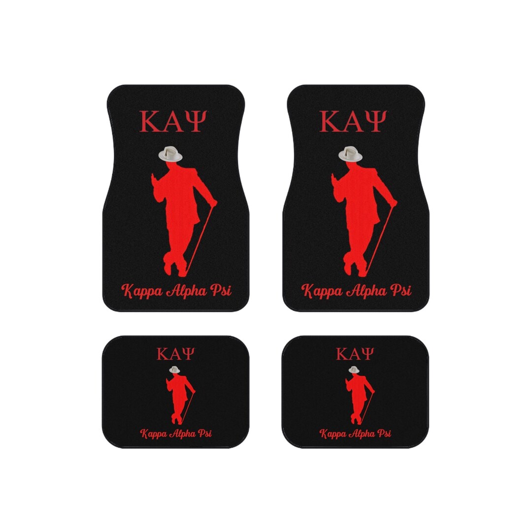 Valentine's Gift Kappa Alpha Psi Customized Car Mats, Kappa Alpha Psi ...