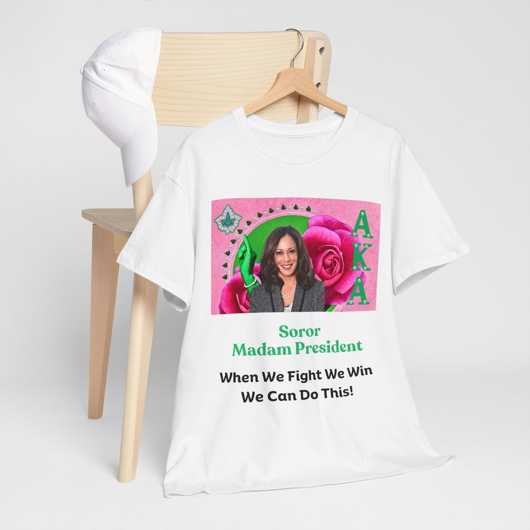 Kamala Harris Alpha Kappa Alpha Personalized Presidential Shirt L Vote ...