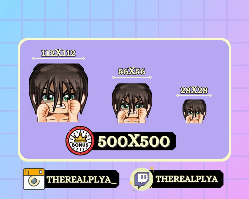 Titan Fight Me Emote L Twitch/discord L Attack on Titan L Anime/manga ...