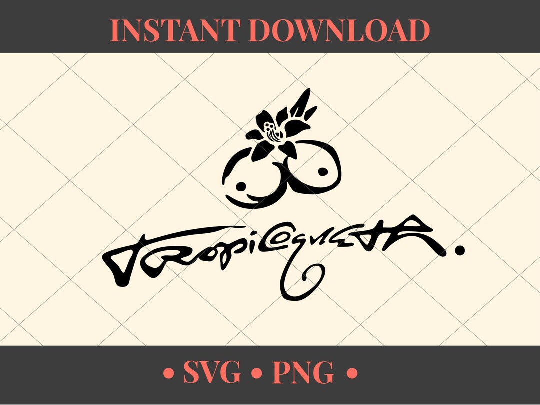 Tropicoqueta SVG | Tropicoqueta PNG | Tropicoqueta Cutting File | - Etsy