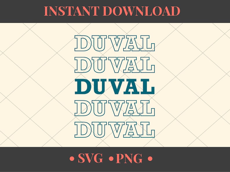 Duval Jacksonville SVG Jags Svg J-ville Cut File Jaguars PNG Duuuval It ...