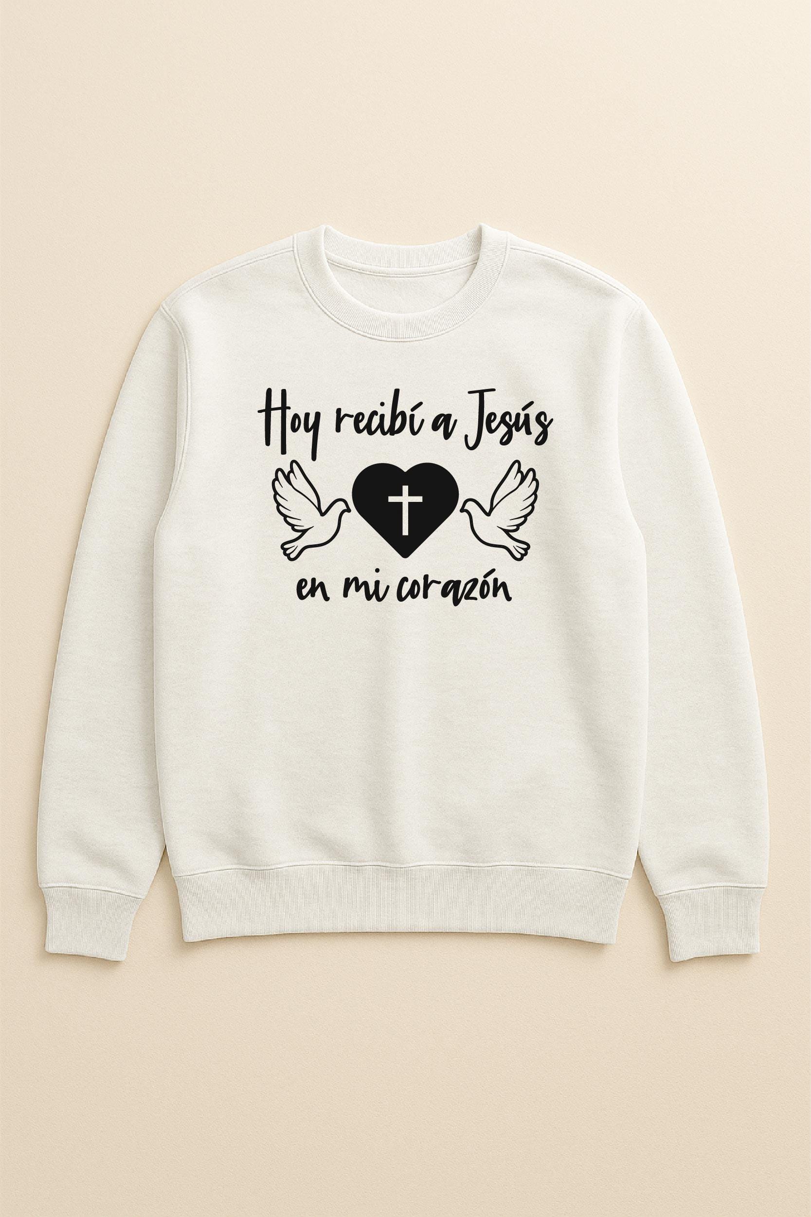 Hoy Recibí a Jesús En Mi Corazón SVG PNG | Primera Comunión Svg Png ...