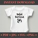 Bebe Boricua PNG SVG | Puerto Rican Baby Outfit | Digital Cut File ...