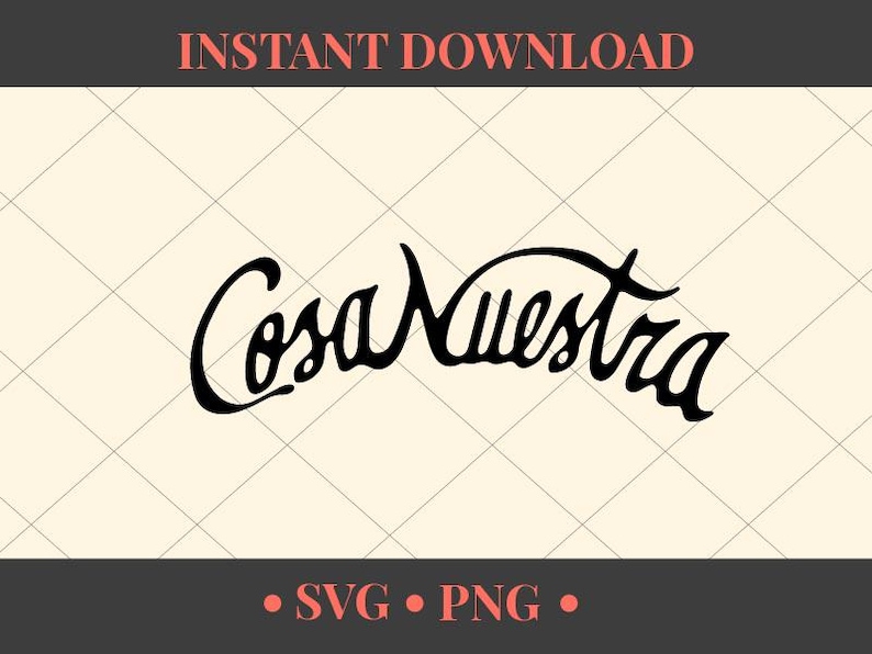 Cosa Nuestra SVG PNG | Rauw Alejandro Cosa Nuestra | Rauw Alejandro Svg ...