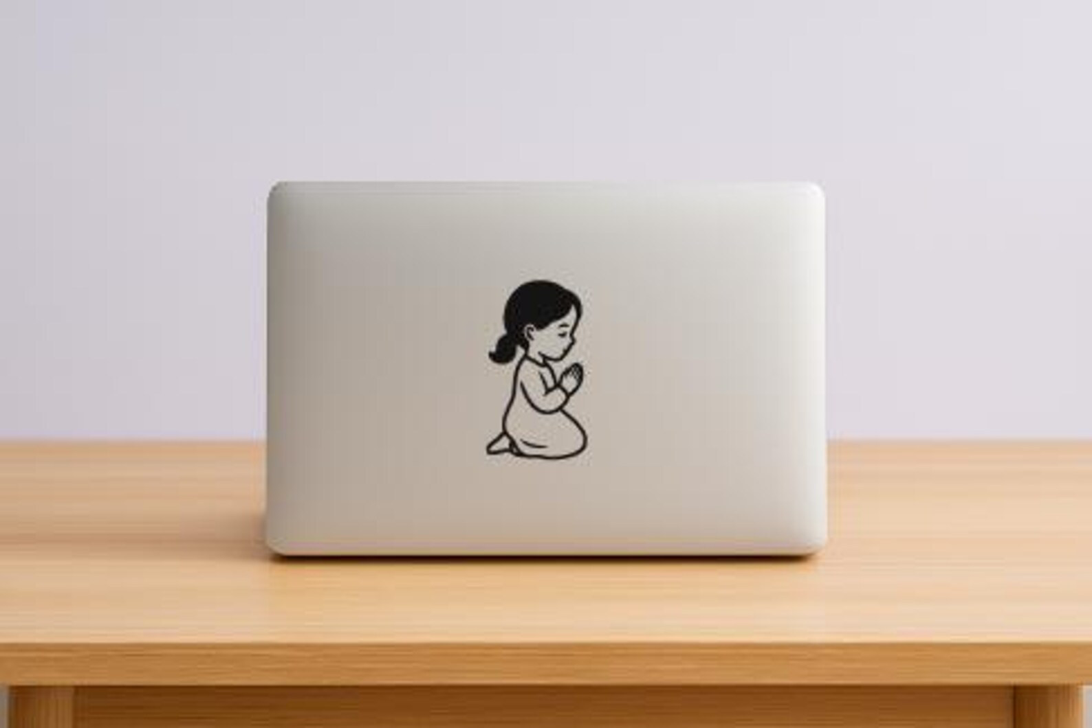 Little Girl Praying SVG | Niña Rezando | Little Girl Praying Silhouette ...