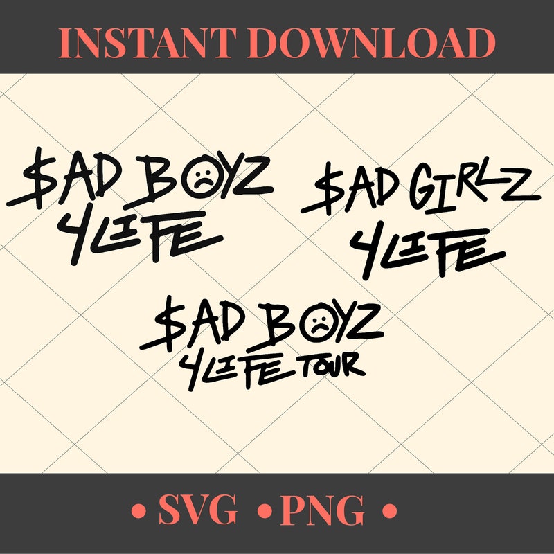 Sad boyz logo - Etsy México