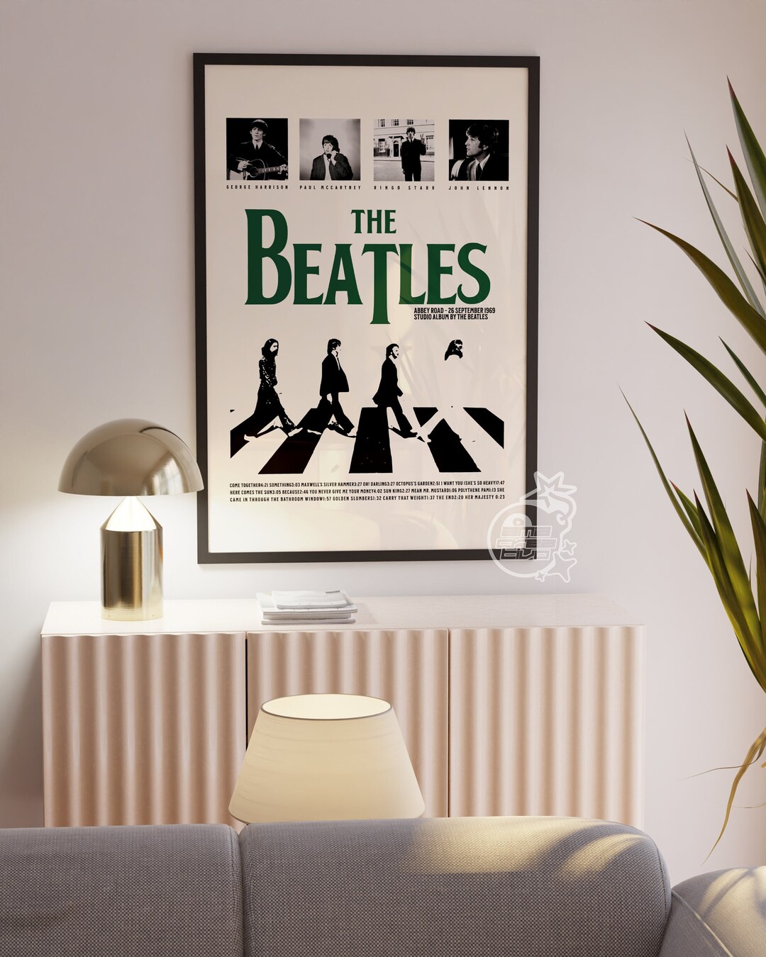 The Beatles Poster the Beatles Decor the Beatles Gifts the Beatles Wall ...