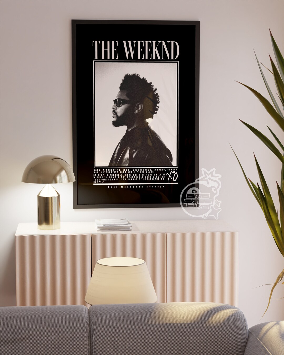 The Weeknd Poster, the Weeknd Decor, the Weeknd Gift, the Weeknd Print ...