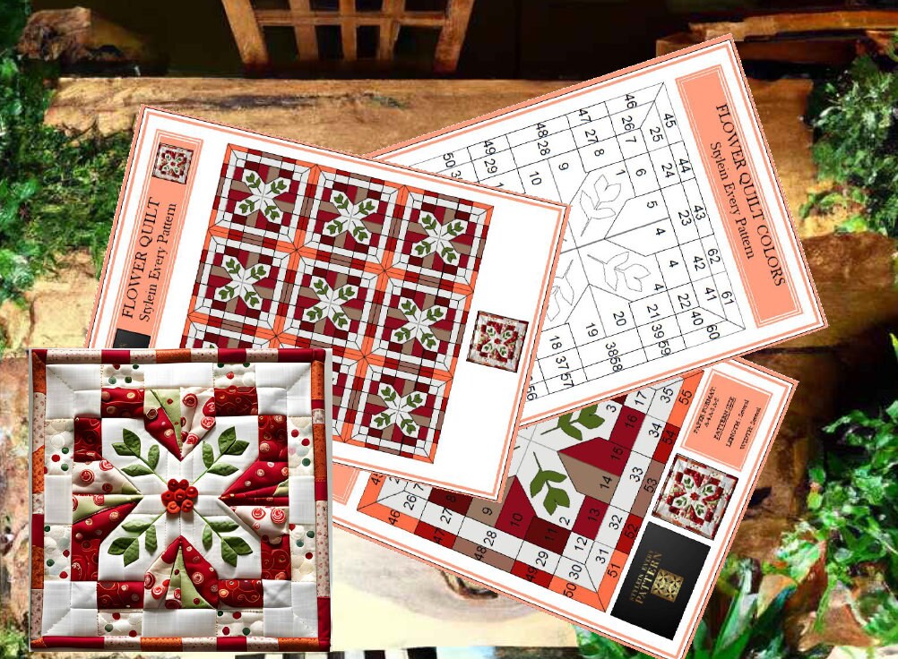 Flower Template for Sewing Projects , Patchwork Template - Etsy