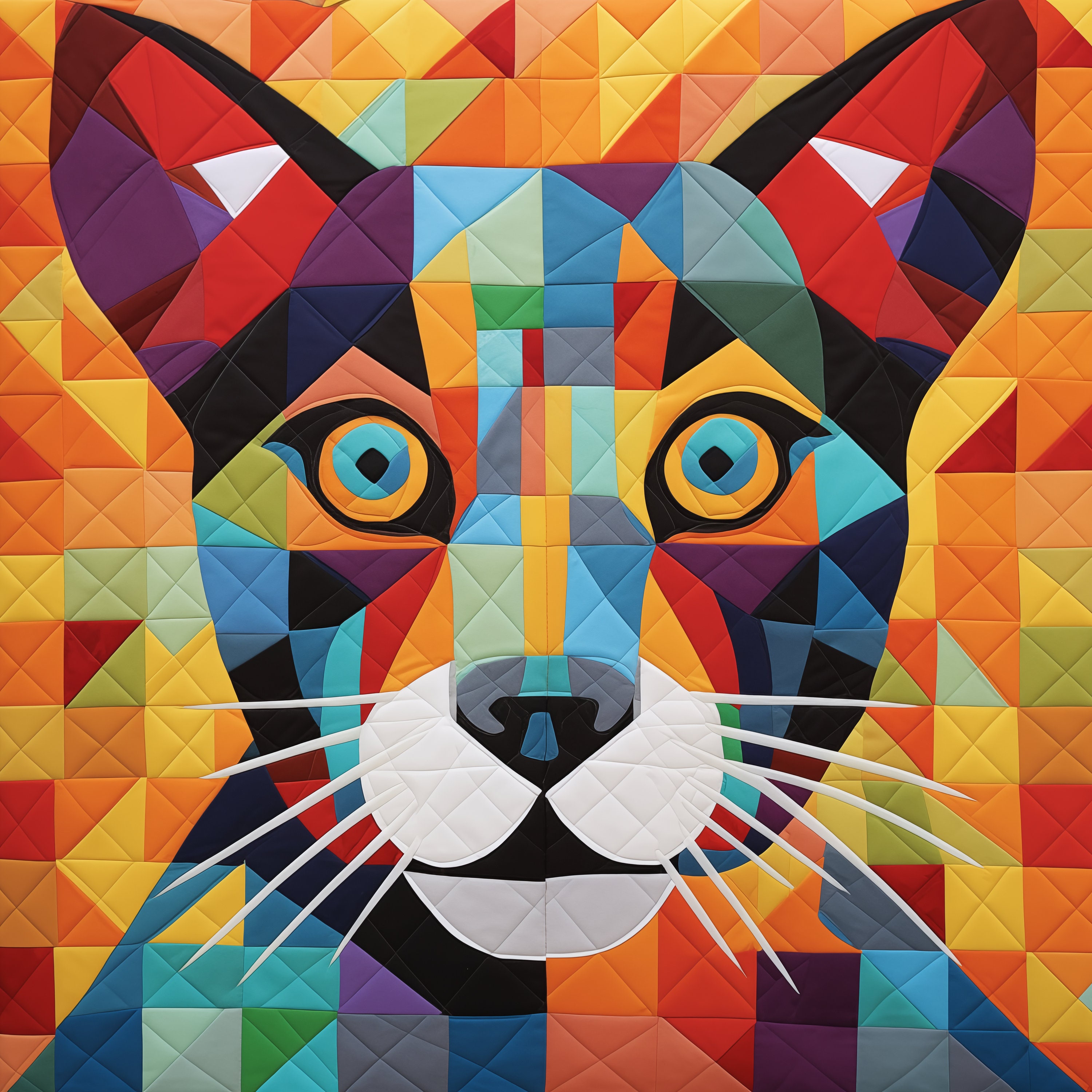 Lioness Quilt Pattern PDF , Lioness Quilt Sewing Pattern , Lioness ...