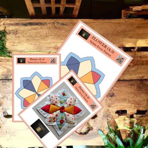 Patchwork Template , Flower Template for Sewing Projects - Etsy