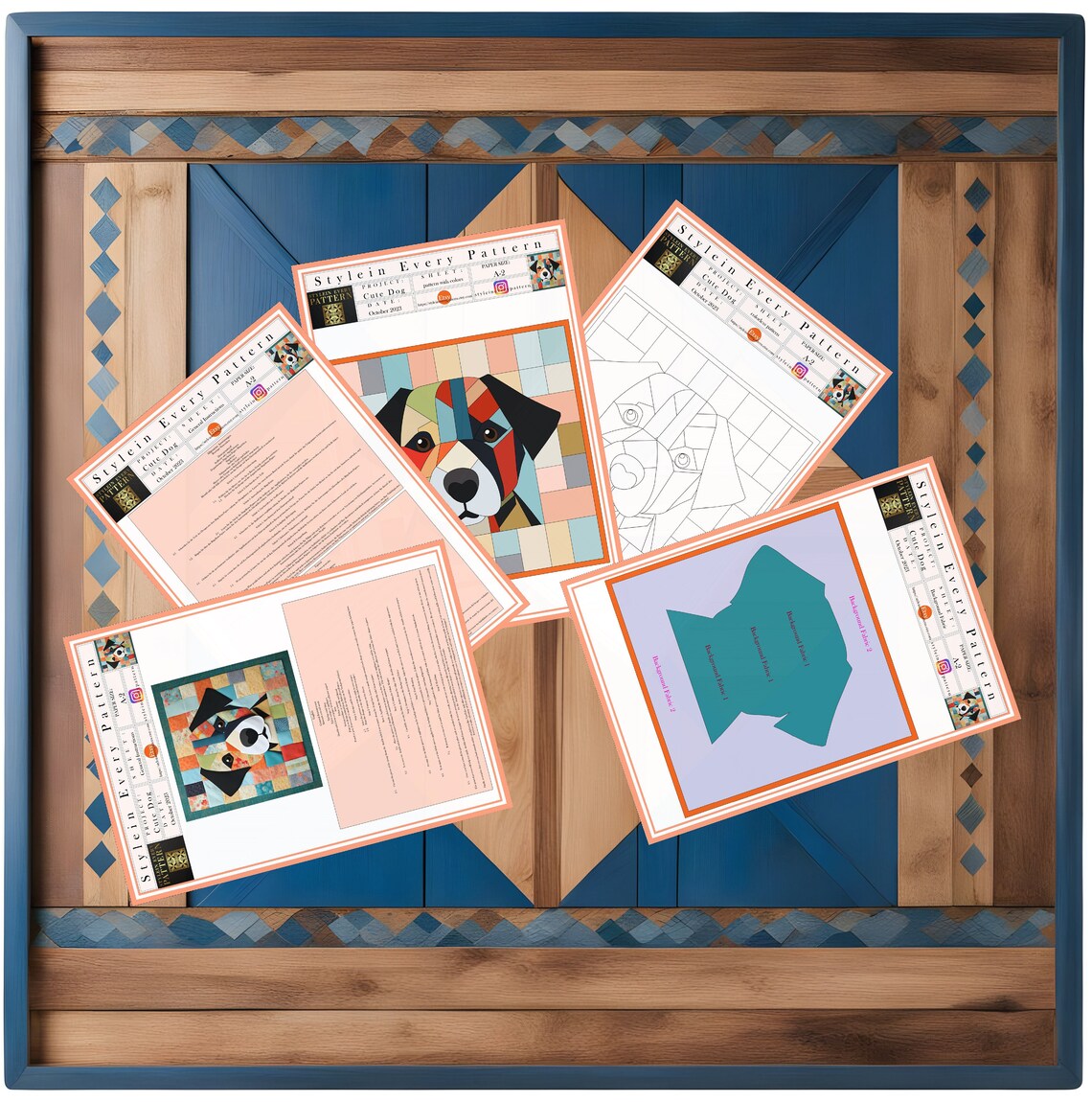 Dog Patchwork Pattern , Animal Patchwork , Dog Quilt , Dog Patchwork ...