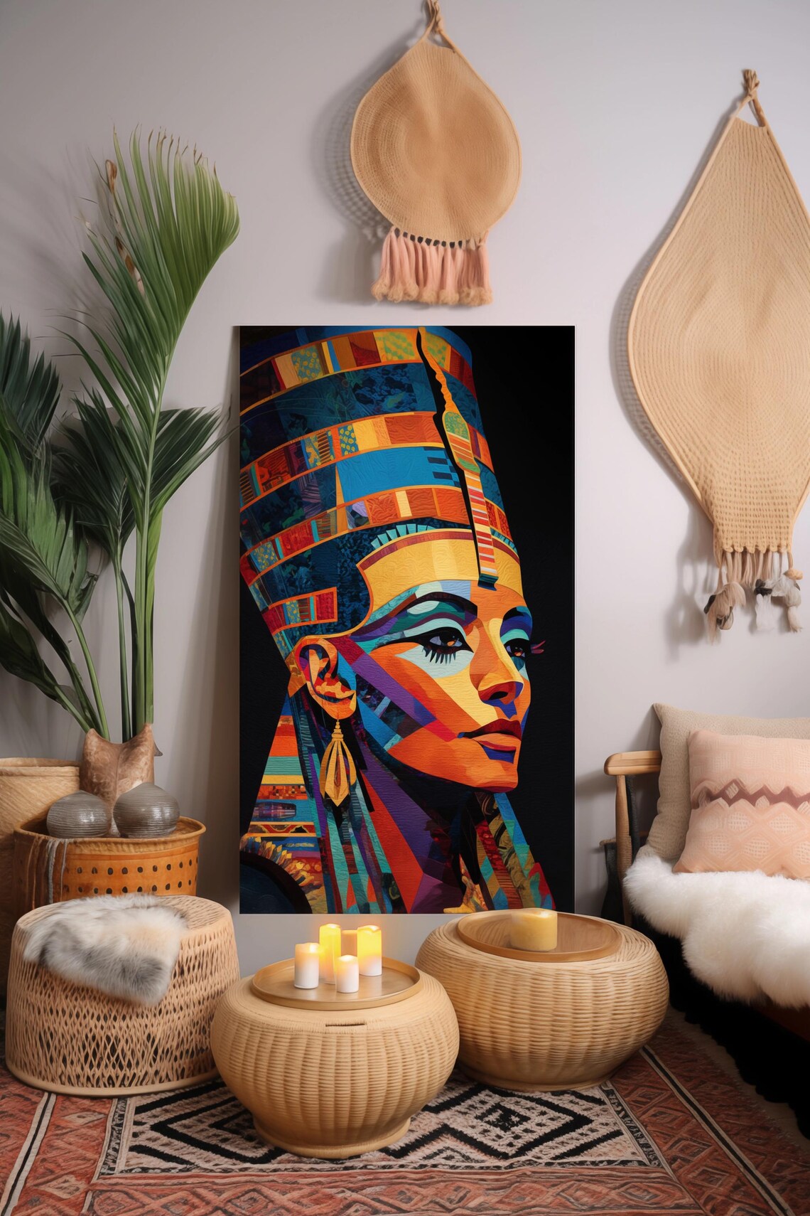 Portrait Quilt Pattern PDF – Modern Face Collage Quilt Template ...