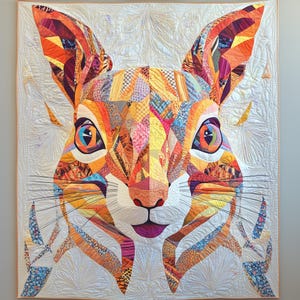 Squirrel Quilt Pattern ,squirrel Patchwork Pattern ,quilt Pattern PDF ,digital Quilt Patterns ...