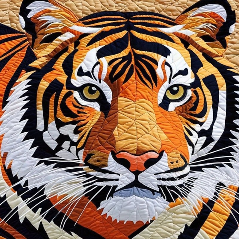 Tiger Baby Quilt - Etsy