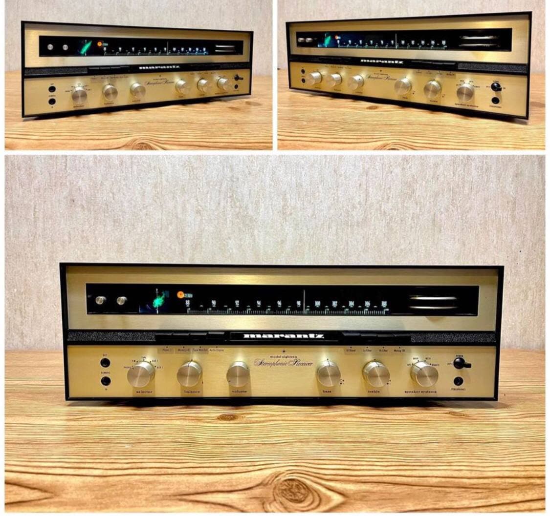 Vintage Marantz Model 18 Stereo Receiver - Etsy