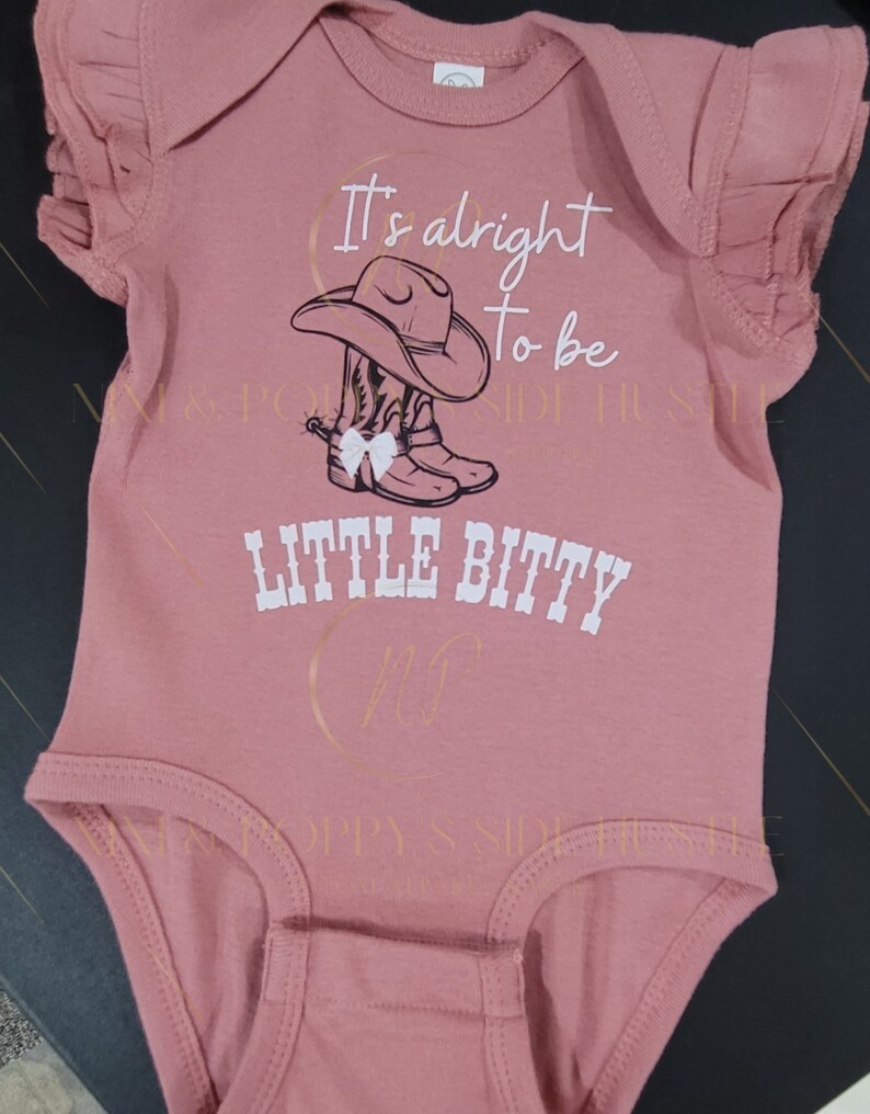 It's Alright to Be Little Bitty- Girl PNG - Etsy