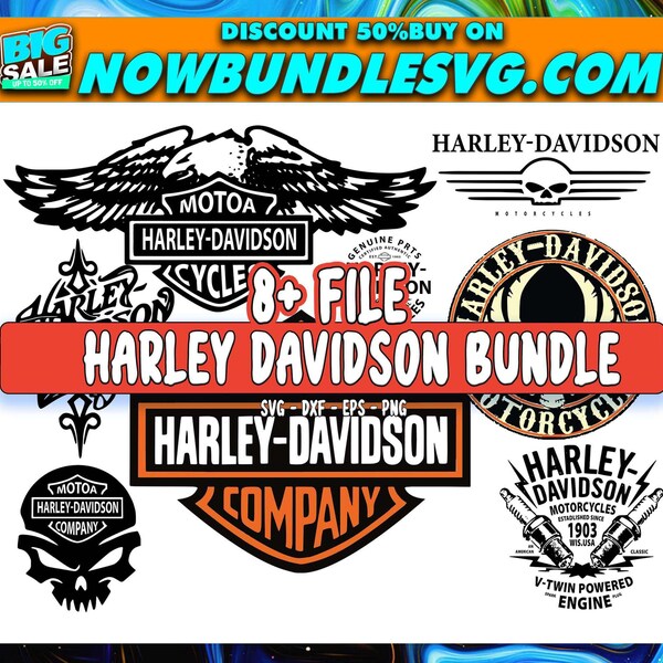 Harley Davidson Cursive Svg - Etsy
