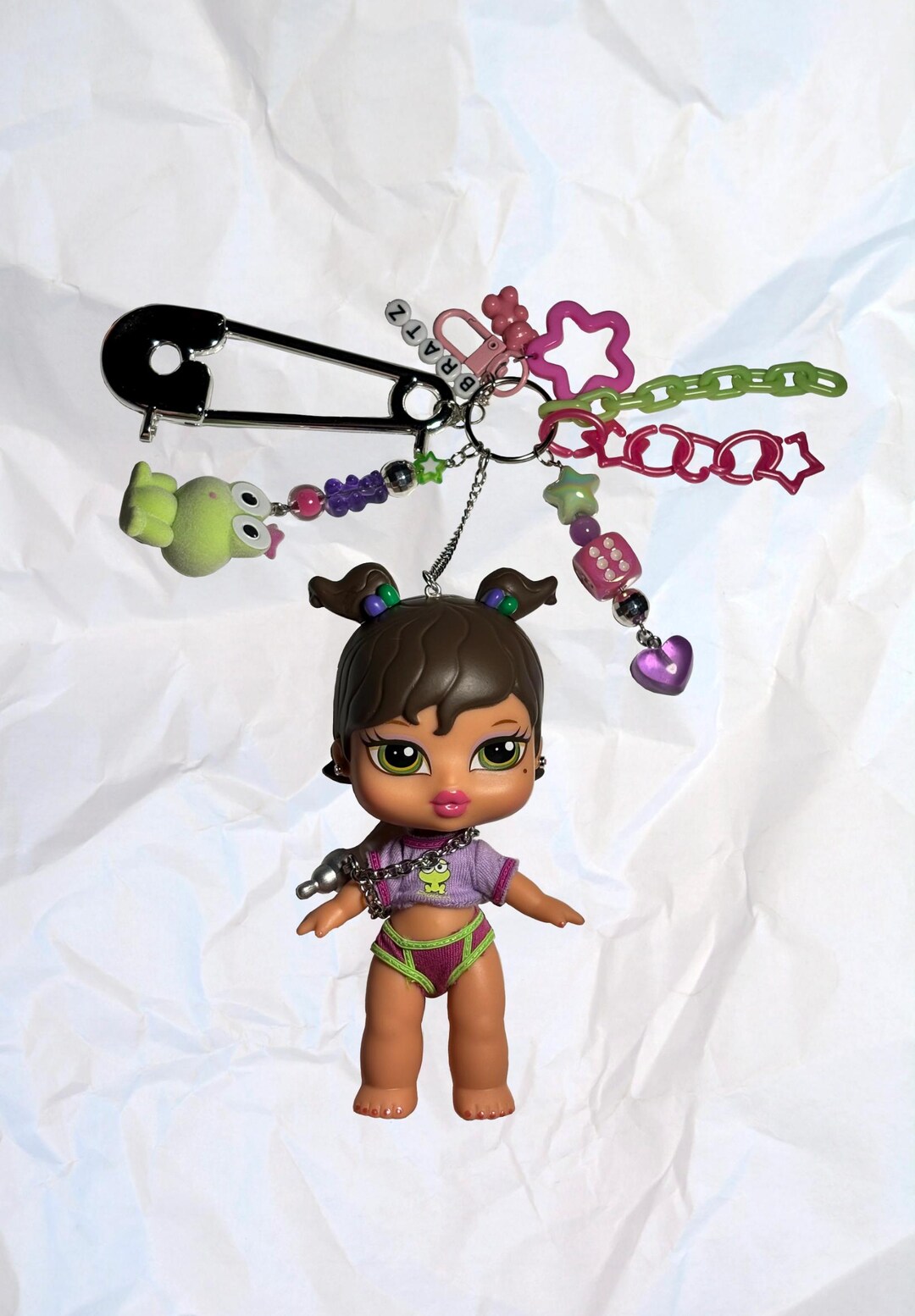 Yasmin Bratz Babyz Purse Charm Key Chain Frog Y2K READ DESCRIPTION - Etsy