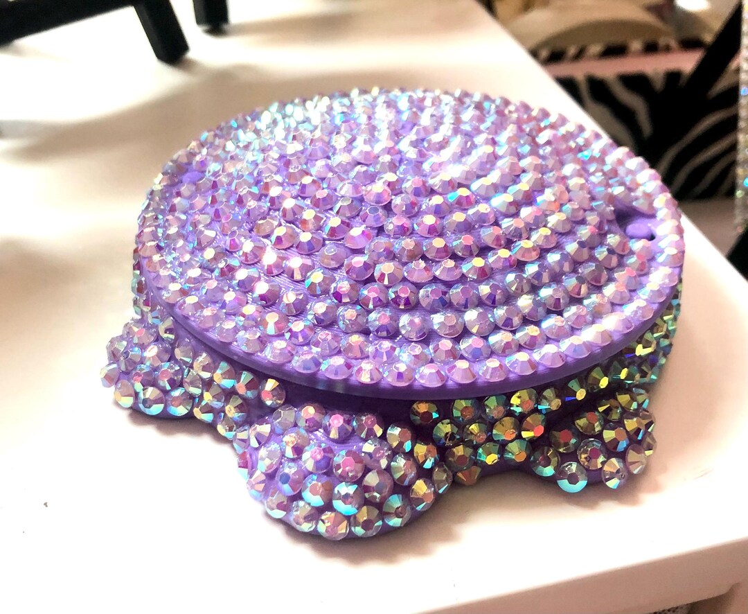 Bedazzled Turtle Jewelry Dish -jewelry Box -trinket Box - Etsy