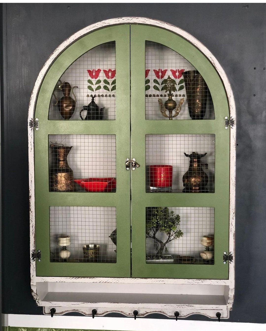 DAINTY CUSTOM CABINET. Elegant Unique Adorable Eclectic - Etsy