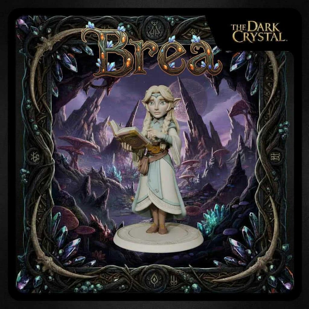 Brea Figure | Collectible 3D Printed Art | Dark Crystal Gift & Fantasy ...
