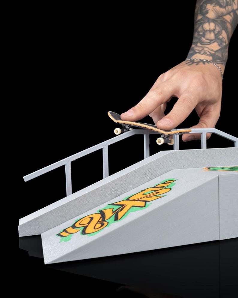 Funbox – 3D Printed Fingerboard Skate Park | Mini Fingerboard Obstacle ...