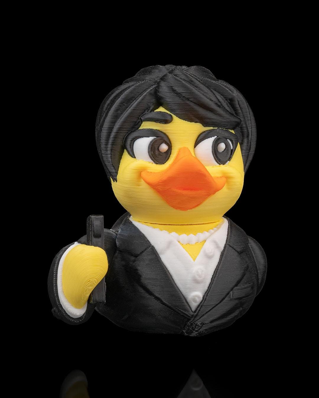 The Godfeather | 3D Printed Mafia Boss Rubber Duck | Articulated ...