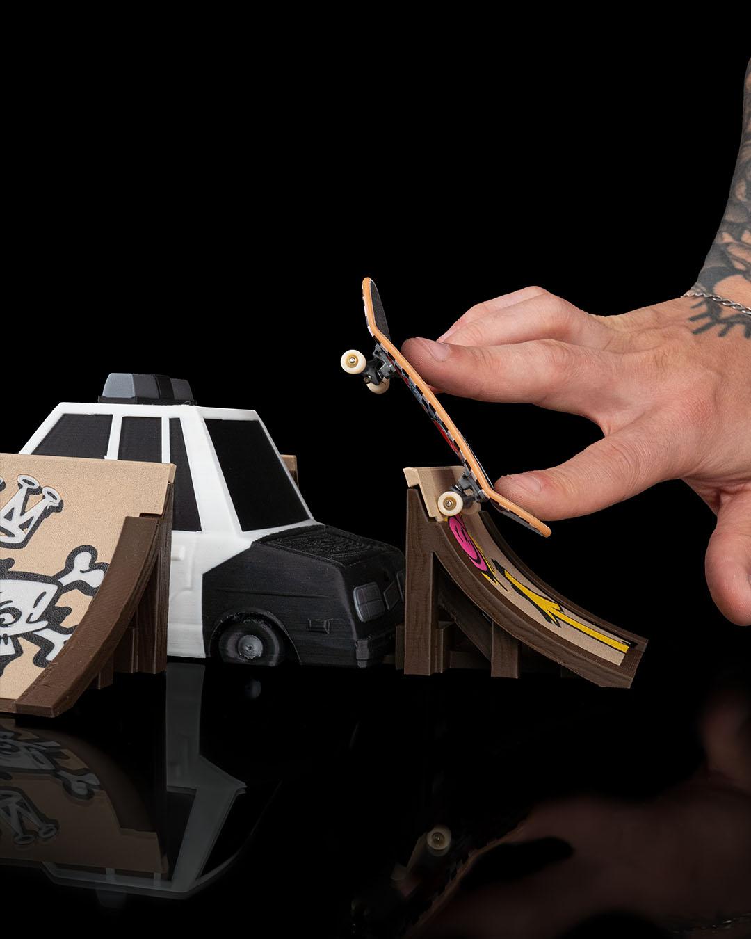 Police Car – 3D Printed Fingerboard Skate Park | Mini Fingerboard ...
